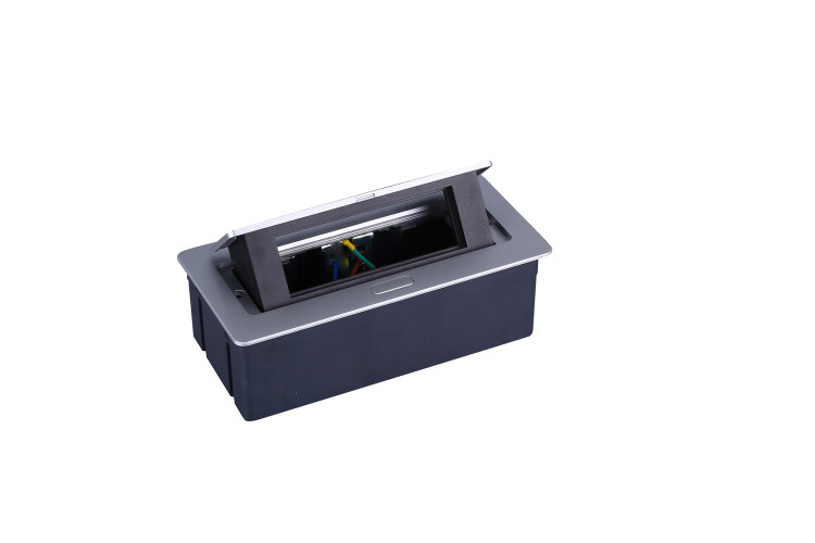 Donel Настольный встраиваемый выдвижной розеточный блок 6 мод. (3 мод ...